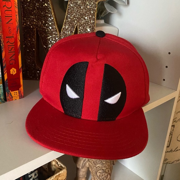 Marvel | Accessories | Marvel Deadpool Snapback Adult Hat | Poshmark